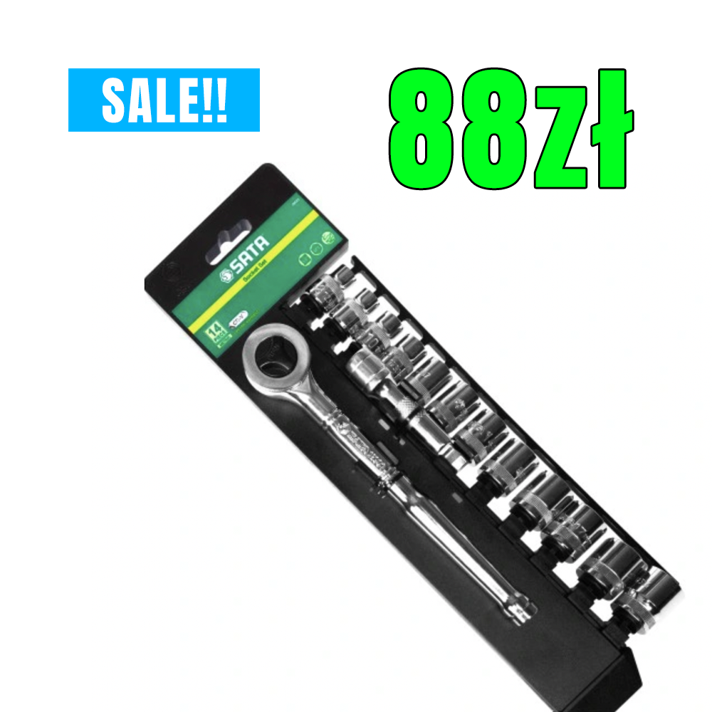 SATA ZESTAW KLUCZY NASADOWYCH 3/8 GRZECHOTKA 14EL – Budowa domu krok po ...