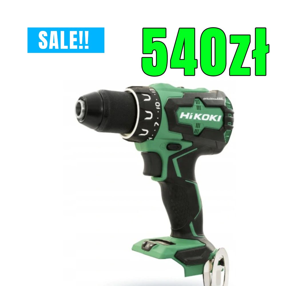 Wiertarko-Wkrętarka 18V HITACHI HIKOKI DS18DBSL – Budowa domu krok po kroku