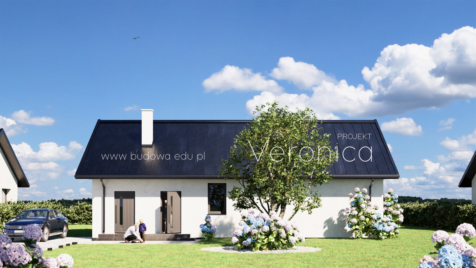 Dom parterowy tani w budowie do 100m2 | Nowoczesne projekty domów