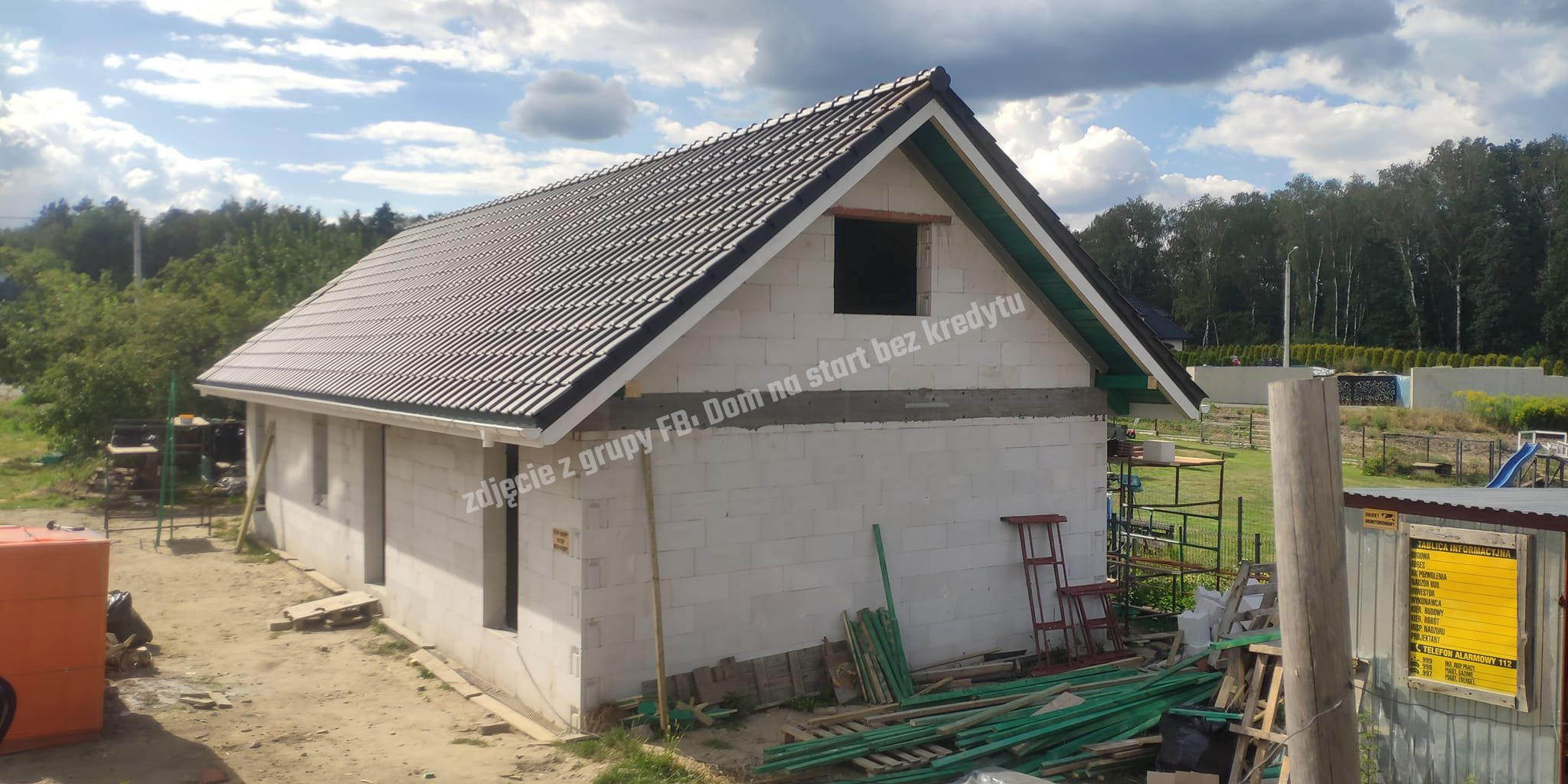 Projekt domu do 80m2 Asi i Dawida – Budowa domu krok po kroku